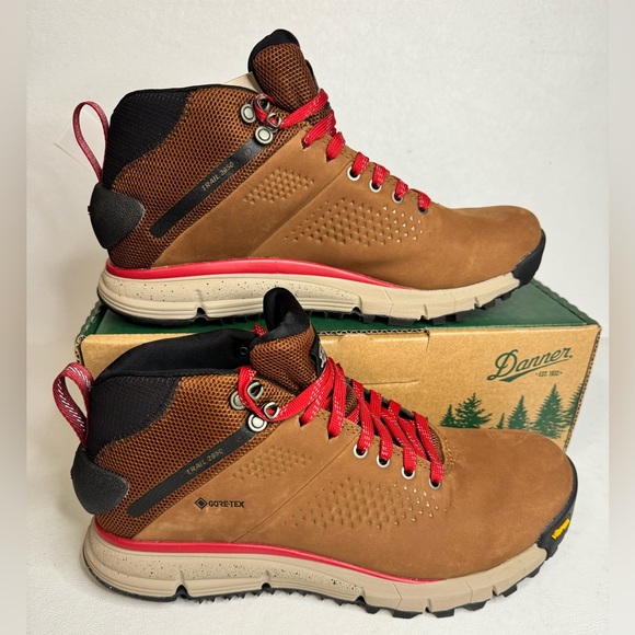 Danner | Shoes | Dannar Mens Trail 265 Mid Gtx Brown Red Comfy ...